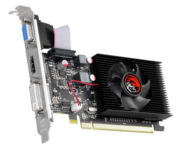 PLACA DE VIDEO AMD RADEON HD 5450 1GB DDR3 64 BITS COM KIT LOW PROFILE INCLUSO - SINGLE FAN ...