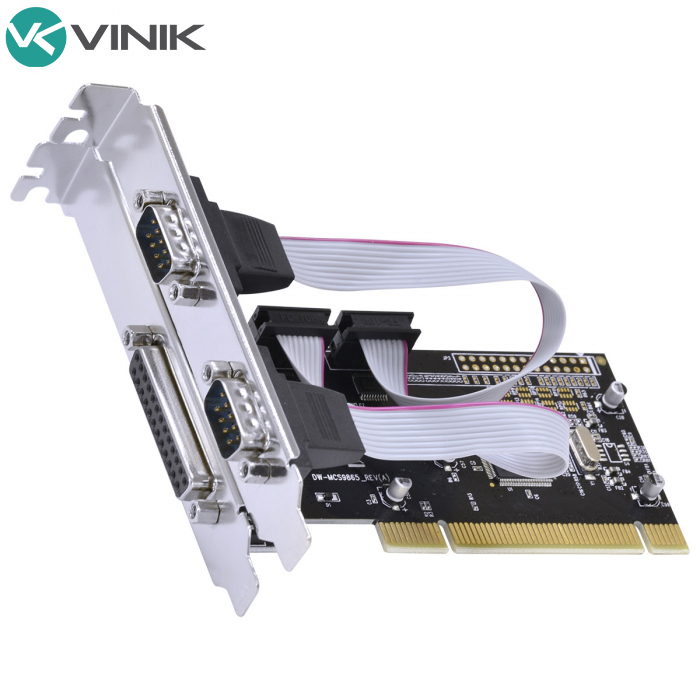 PLACA SERIAL COM 2 SAIDAS RS232 RS485 RS422 + 1 SAIDA PARALELA IEEE1284 ...